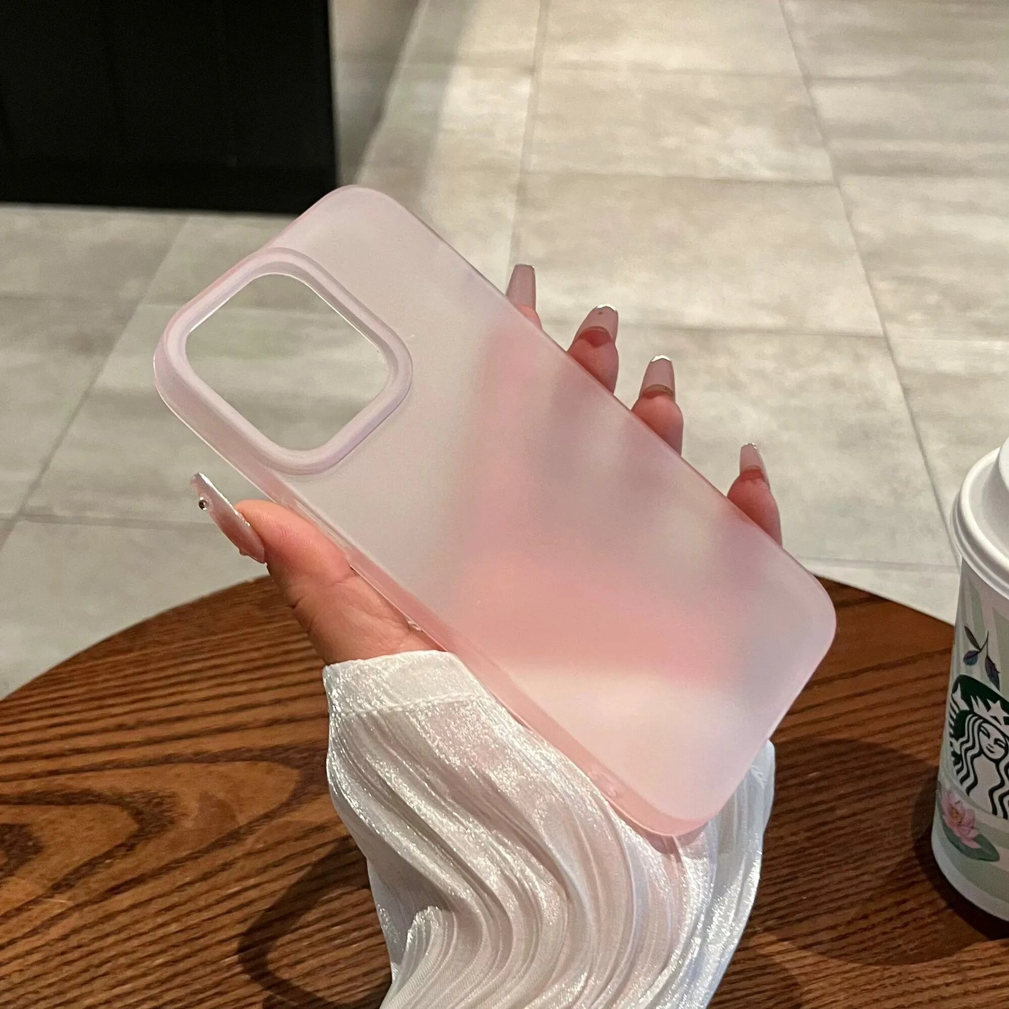 Розовый матовый чехол для iPhone 12 Pro Max