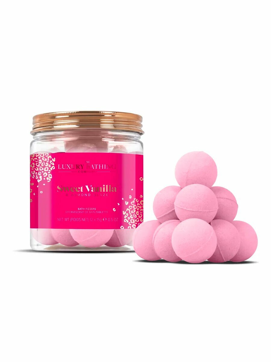 Набор для ванны "Сладкая ваниль и миндальная глазурь" The Luxury Bathing Company, 12шт