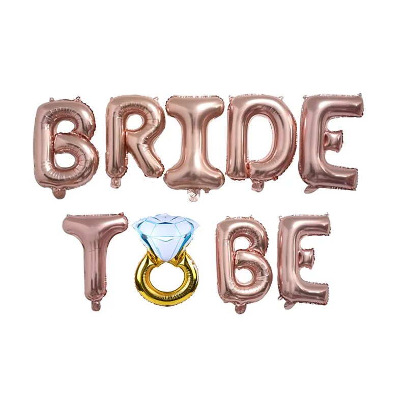 Bride to Be шары розовые для вечеринки