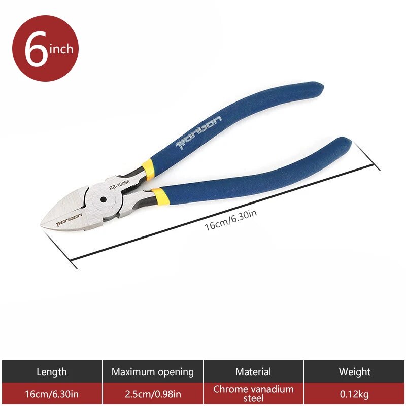 HAOYUNMA Кусачки для проводов 5-6 дюймов 6 inches