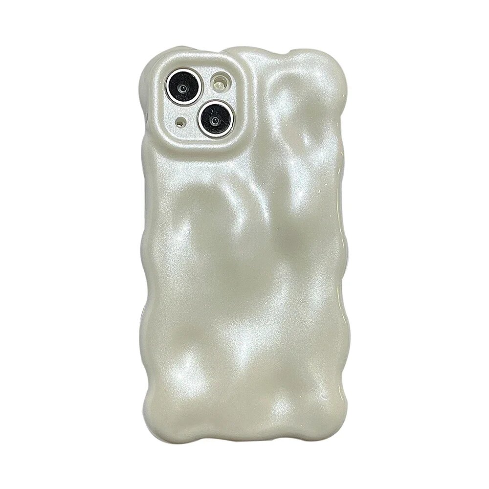 Чехол iPhone 15 Pro, цвет 9, 3D пузырьковая волна