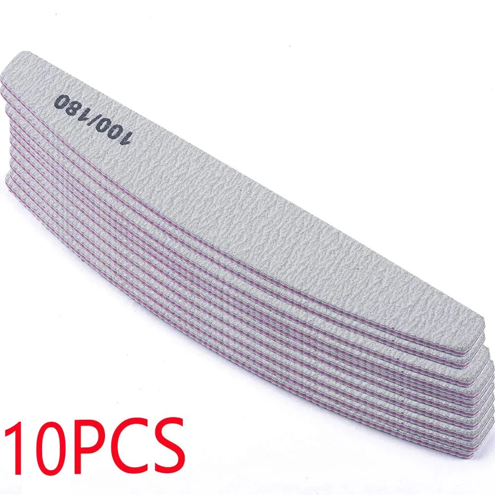Профессиональные двусторонние пилочки для ногтей Acryl 100/180