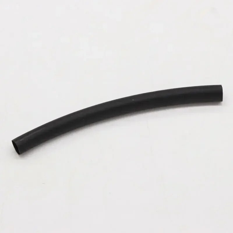 Теплоусадочная трубка 0.6mm, черная, 2:1, 2 метра