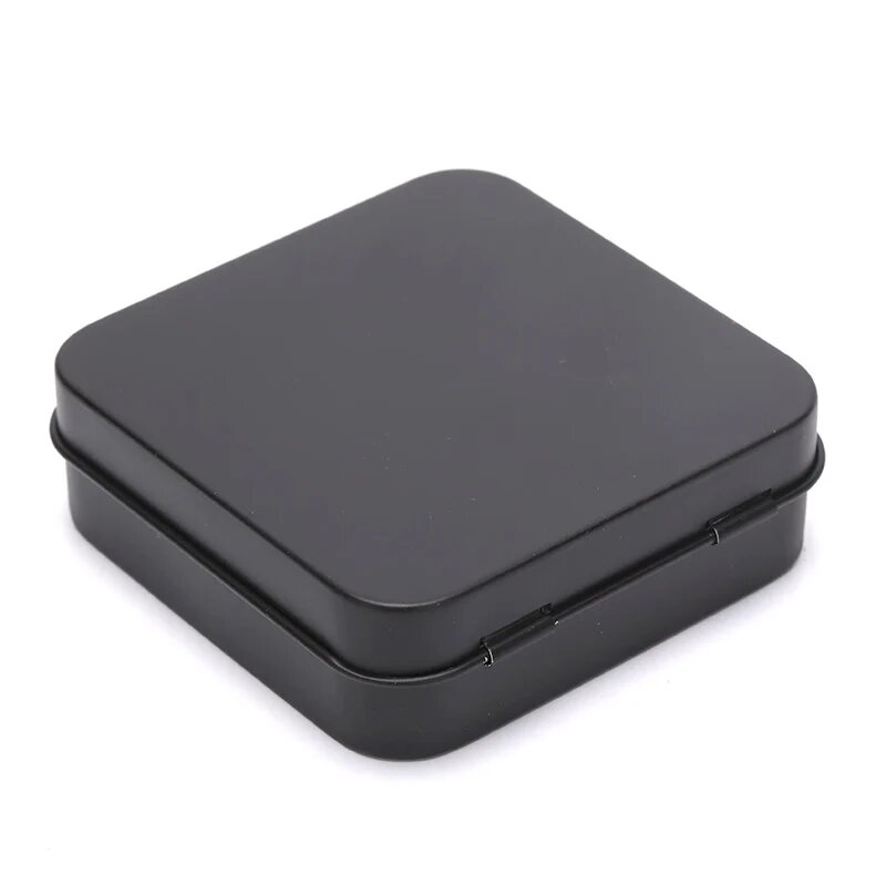 Металлическая жестяная коробочка JETTING для украшений Black