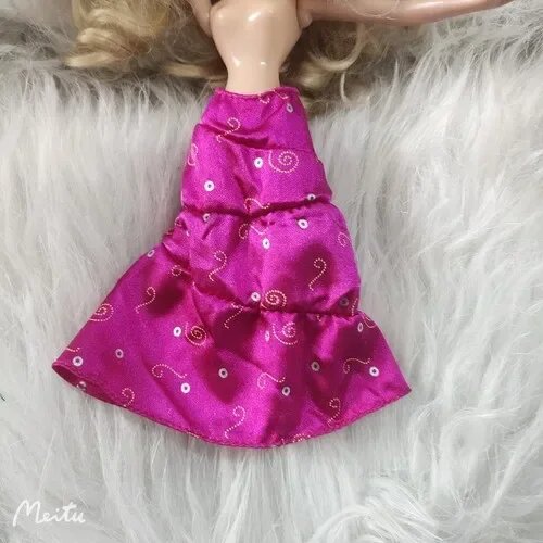 Аксессуары для куклы Licca Doll 3 волны Розовый, слива