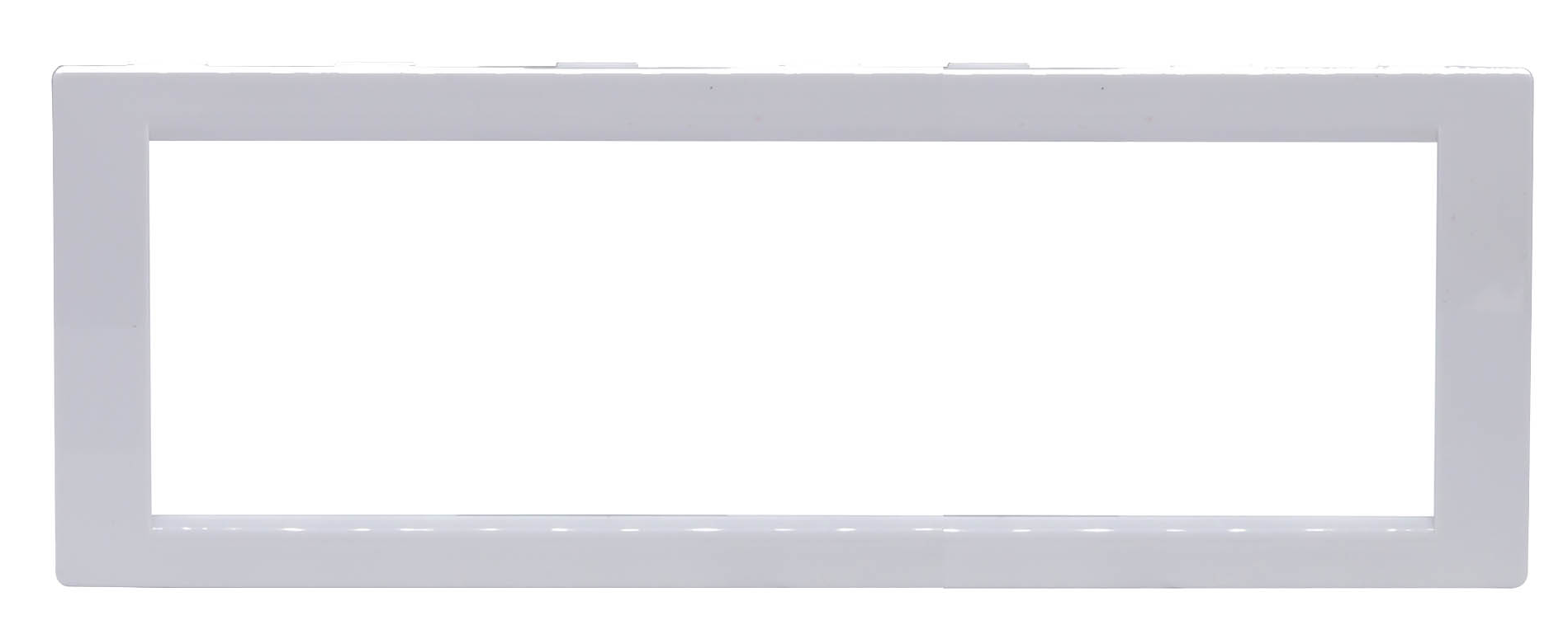 Рамка электроустановочная DKC / ДКС In-liner Front F00015, белый, 6 модулей / для розеток и выключателей