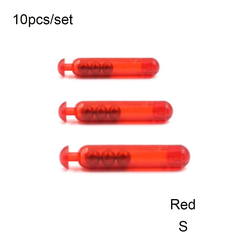 Красные звуковые панели для рыбалки, Red S, 10 шт