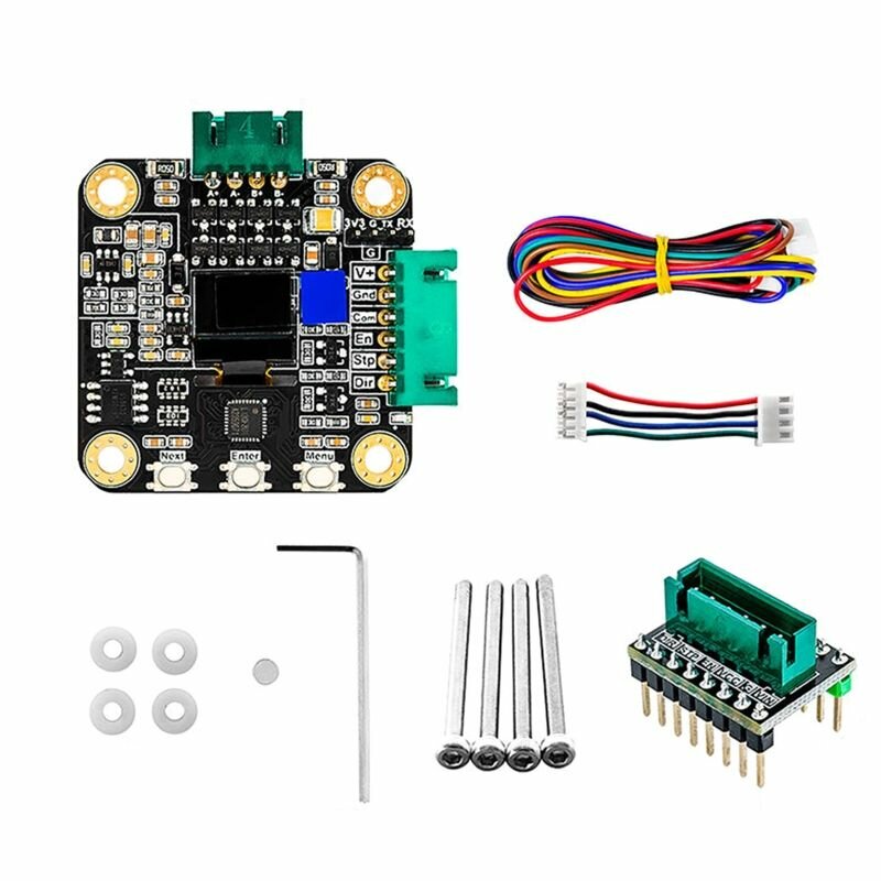 MKS SERVO42C PCBA Шаговый двигатель 32 бит ARM Сервопривод Close SMT32 Контроллер Nema 17 Двигатели для 3D-принтера