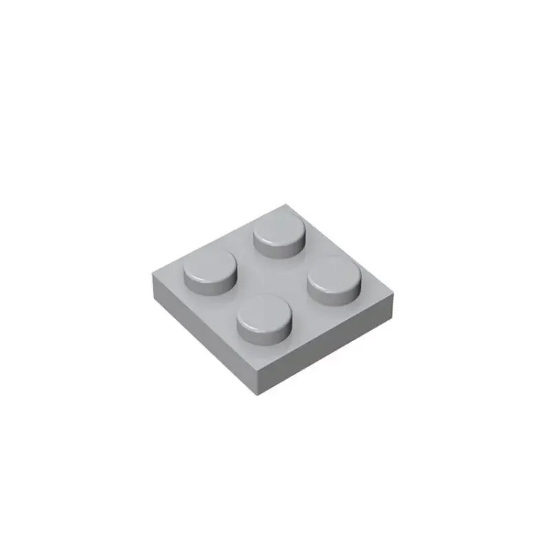 Пластина LEGO 2x2 Серый (194-light grey)