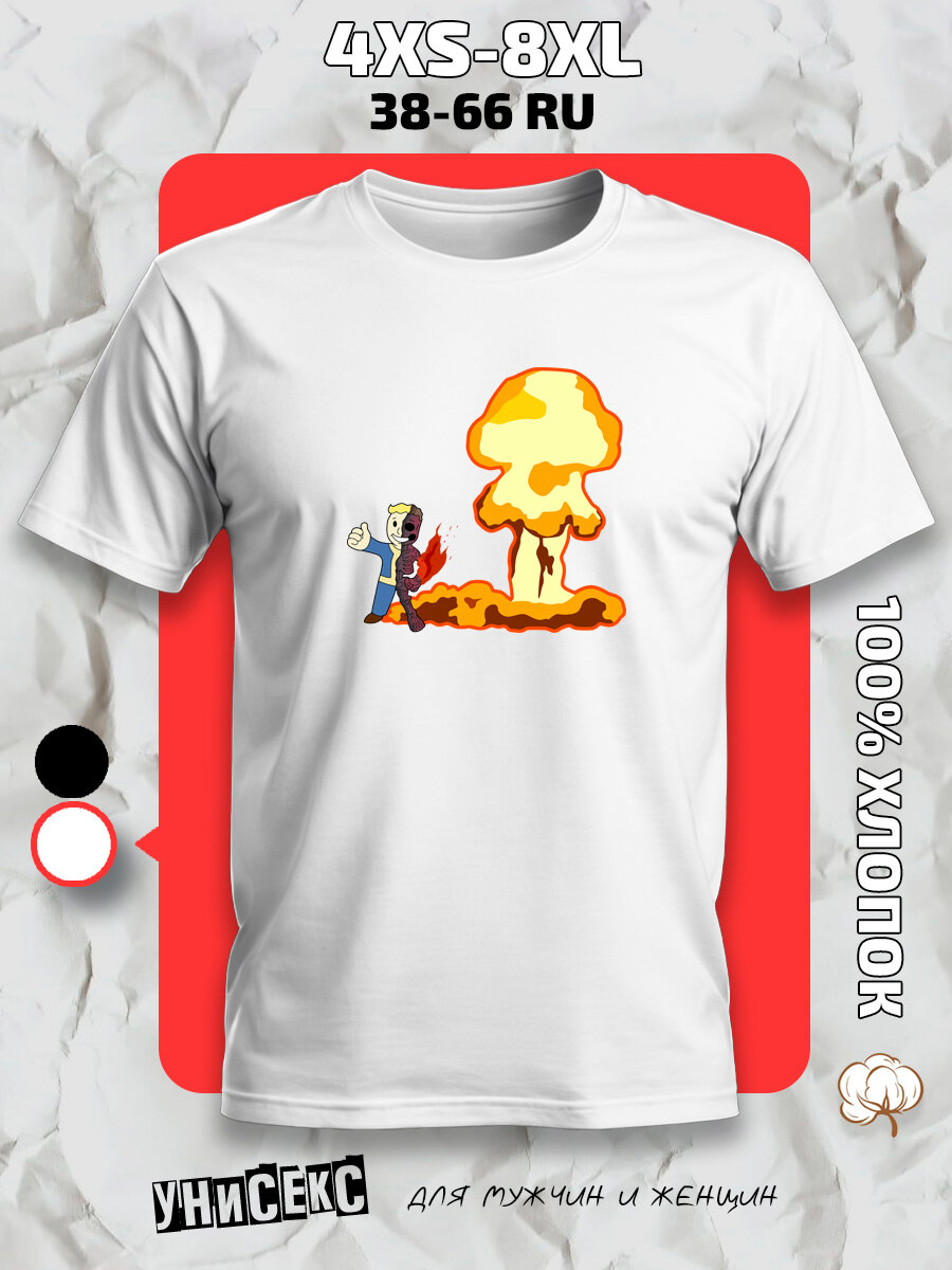 Футболка с принтом Fallout Фоллаут