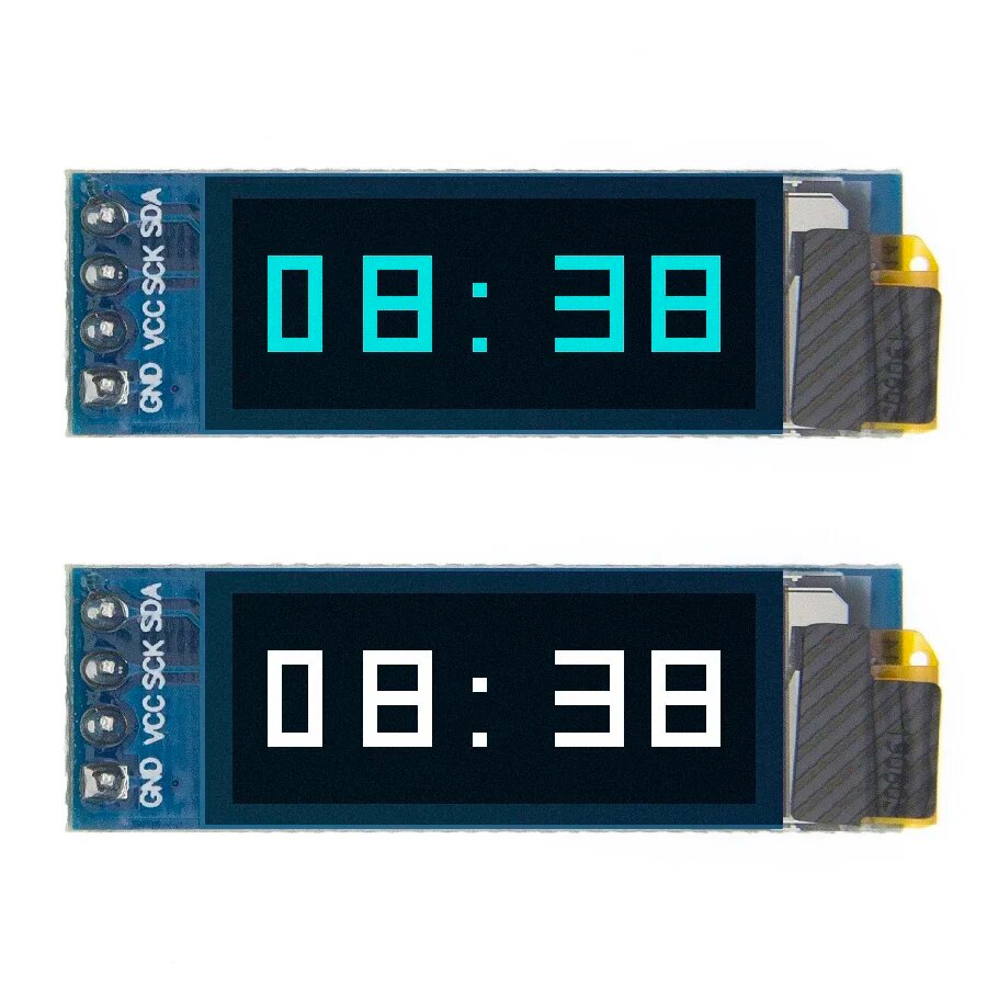 OLED модуль 0.91" синий 128x32 (2шт)