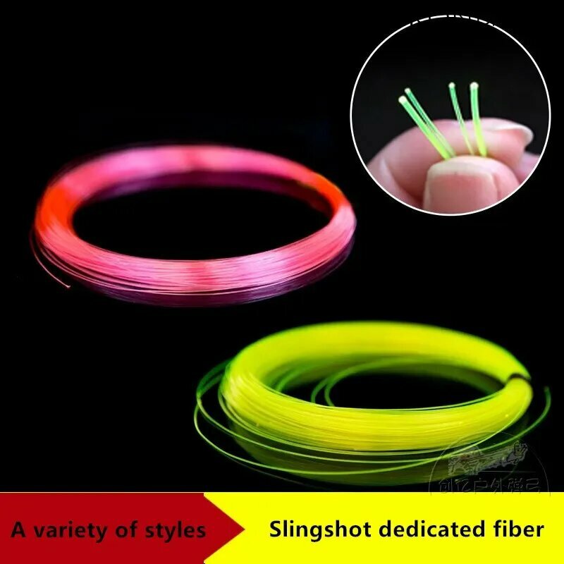 Сменные штифты для лука, охотничье волокно, 50 см, 0,5-1,5 мм 1.5mm green