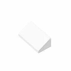 Белые пластиковые блоки Gobricks, Цвет: 090