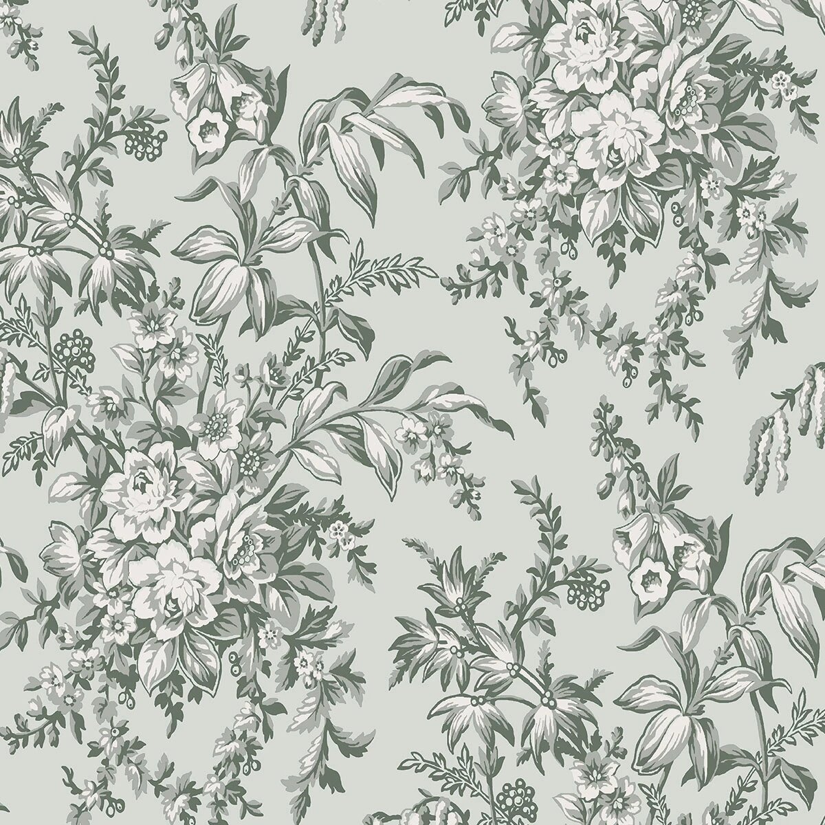 Обои Aura Signature Laura Ashley vol.2 114899 A; 0,52x10,05 м.