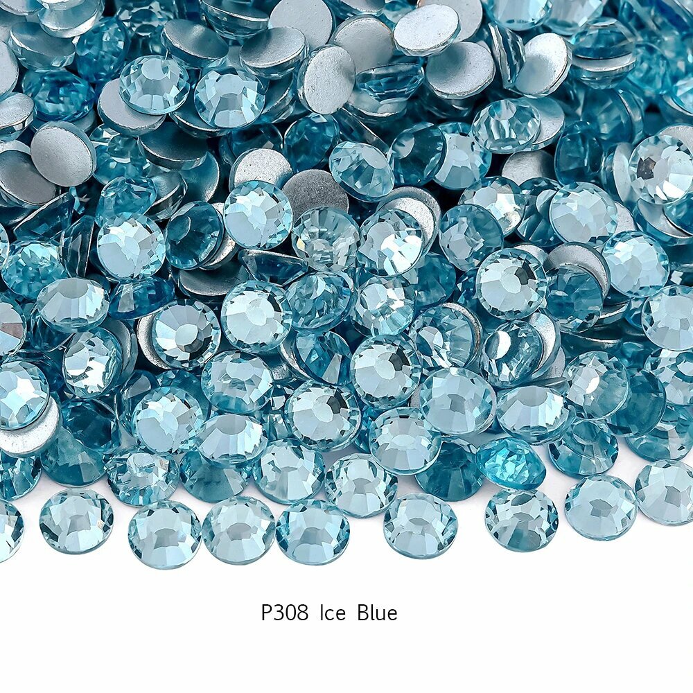 Стразы OLeeya Ice Blue P308, SS16, 1440шт