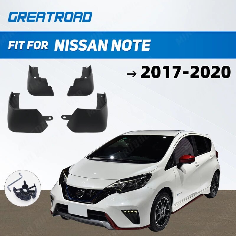 Автомобильные брызговики для Nissan Note 2017 2018 2019-2020, брызговики, брызговики, брызговики