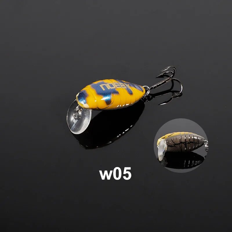 Noeby Crankbait W05, 28 мм, 2 г, для форели