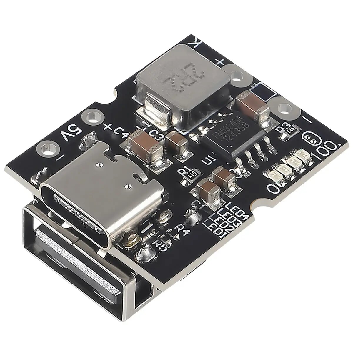 USB повышающий преобразователь Type-C 5В 2А, Model Number: 3 PCS, With welding
