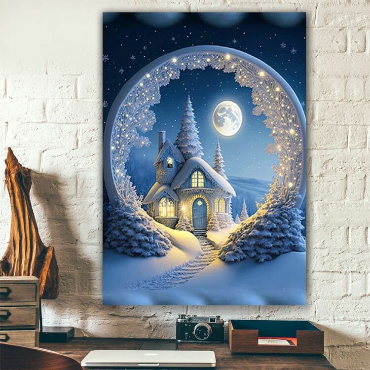 Вышивка крестом, набор для вышивания крестом, Коридор, канва 11CT 450*420 см, полная зашивка (без подрамника, без рамы)