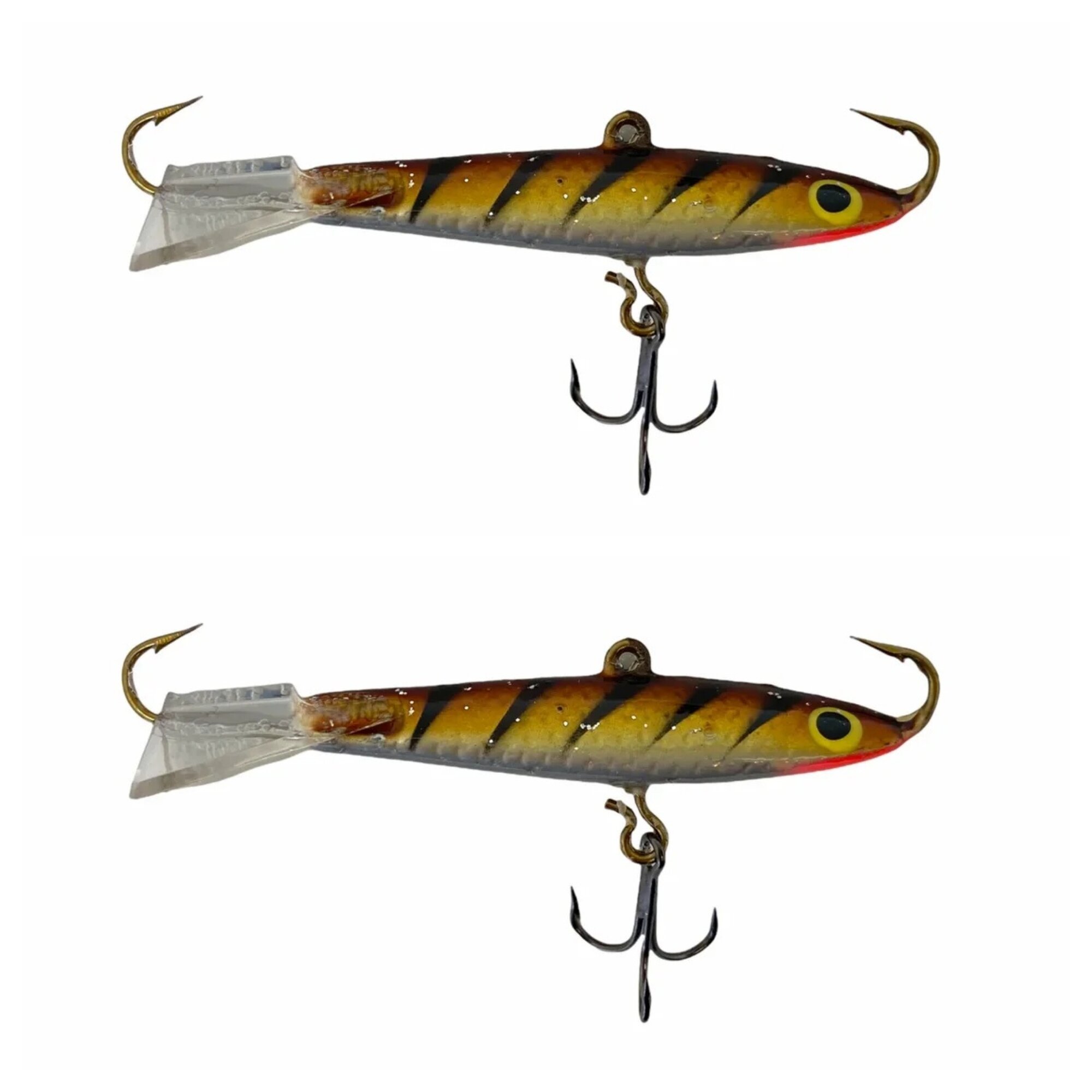 Балансир ALLVEGA Fishing Master 50 мм, 14 гр. набор 2 штуки цвет Т34 (Пескарь 2)