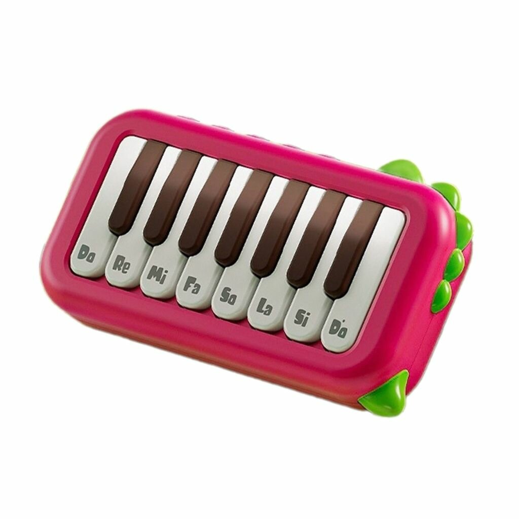 Детское карманное электронное пианино piano toy-красное