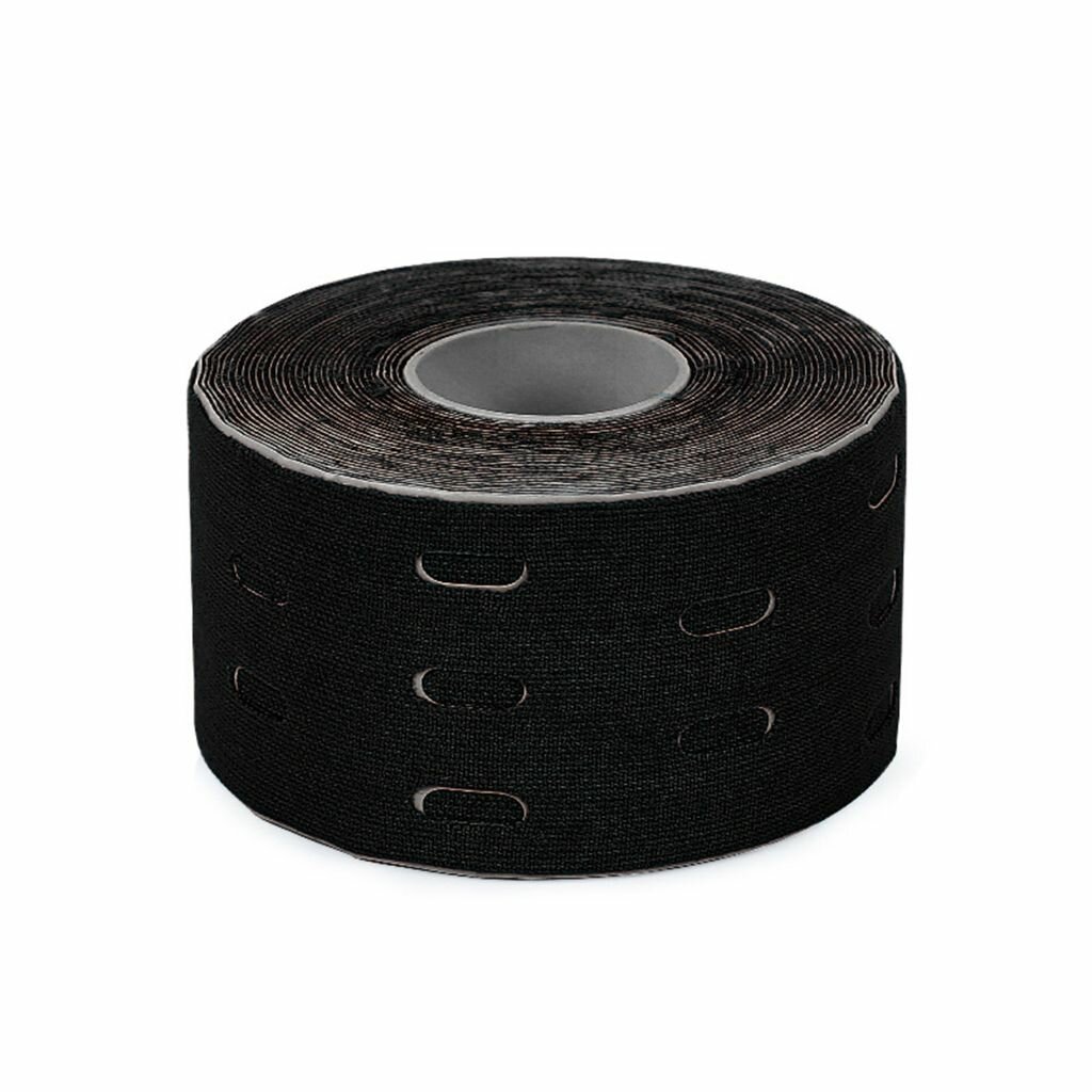 Мышечный пластырь с отверстиями-черный