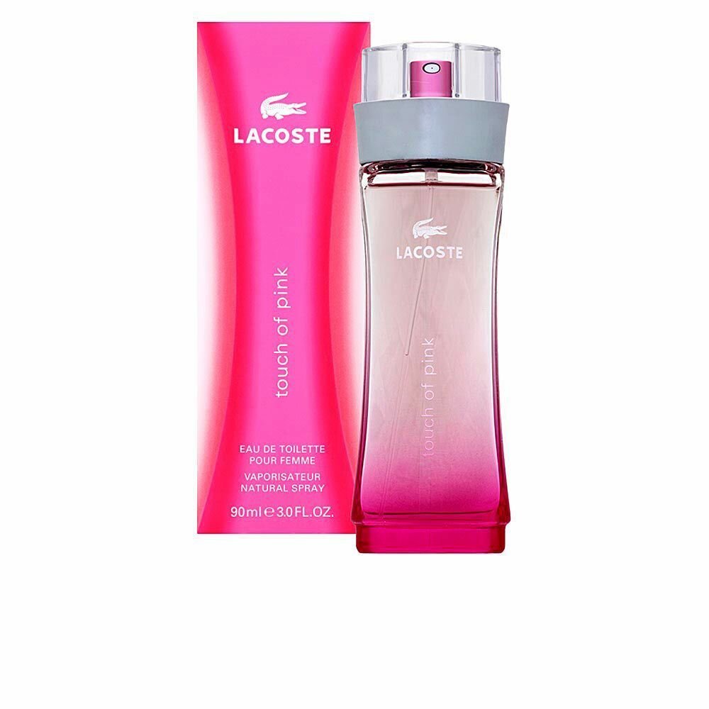 LACOSTE Touch of Pink женская туалетная вода 90 мл / духи женские лакост тач оф пинк парфюм фруктовый