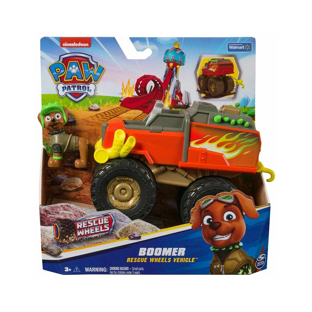 Nickelodeon Paw Patrol Rescue Wheels Truck Boomer/ Детская игрушка-сюрприз спасательный колесный грузовик