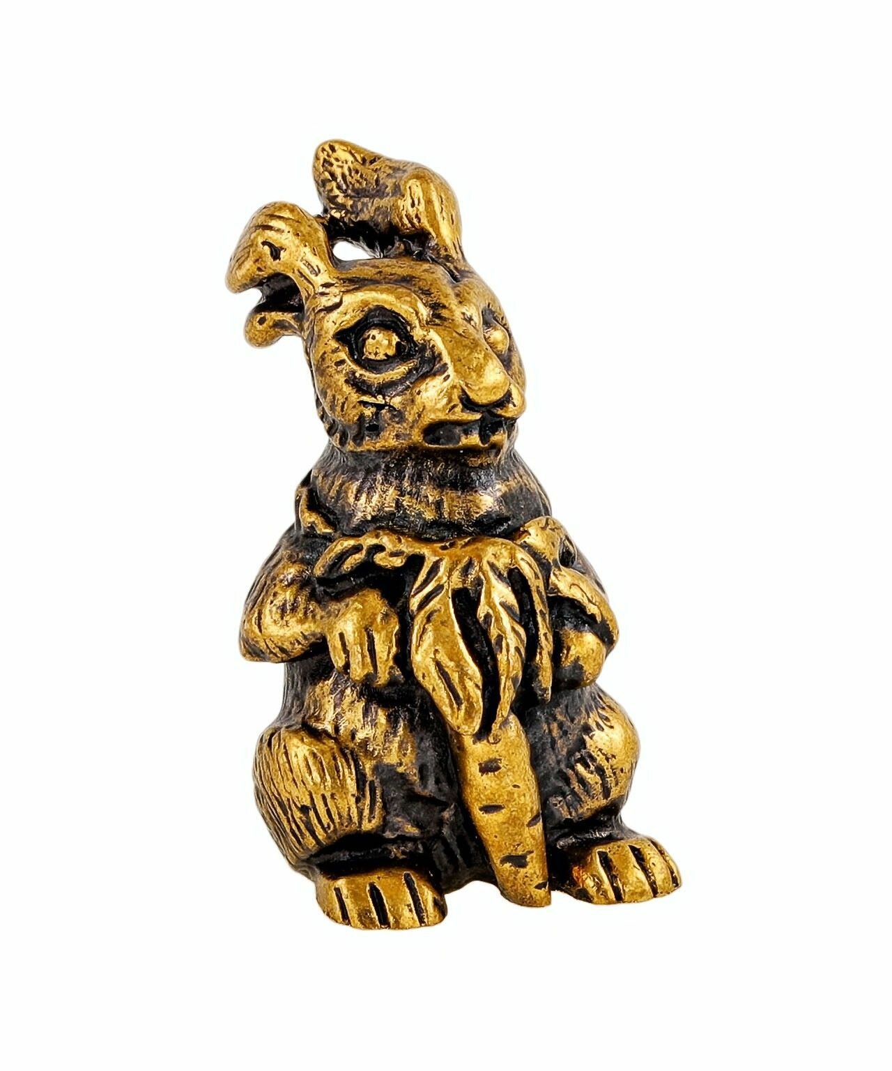 Статуэтка Зайчик с морковкой без подставки 756.1