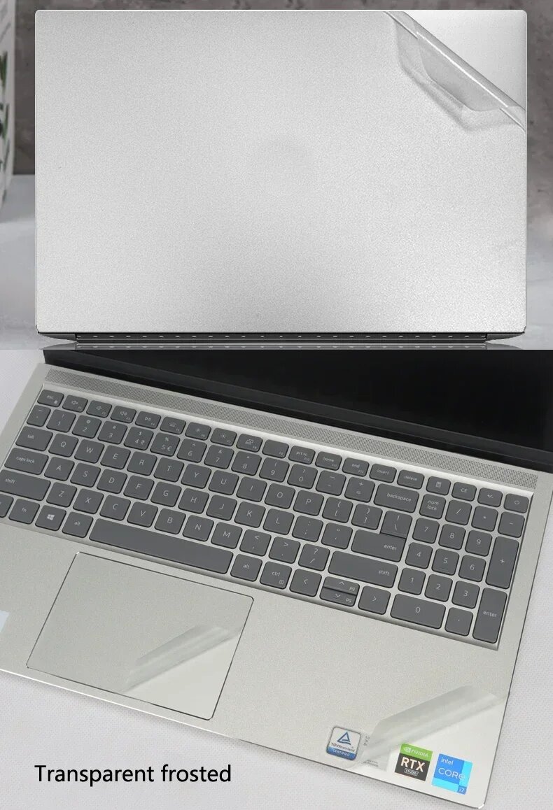 Чехол-наклейка для ноутбука KH, MSI Titan GP68HX/GP78HX 16HX A14VFG (2024), Transparent frosted