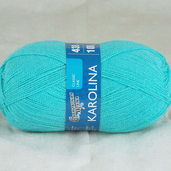 Пряжа Семеновская каролина 13390 айсберг (5 мотков)