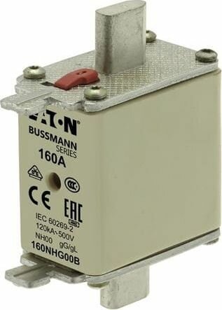 Предохранитель BUSSMANN 100NHG00B Предохранитель с характеристикой gG 100А 500В AC NH00 1шт