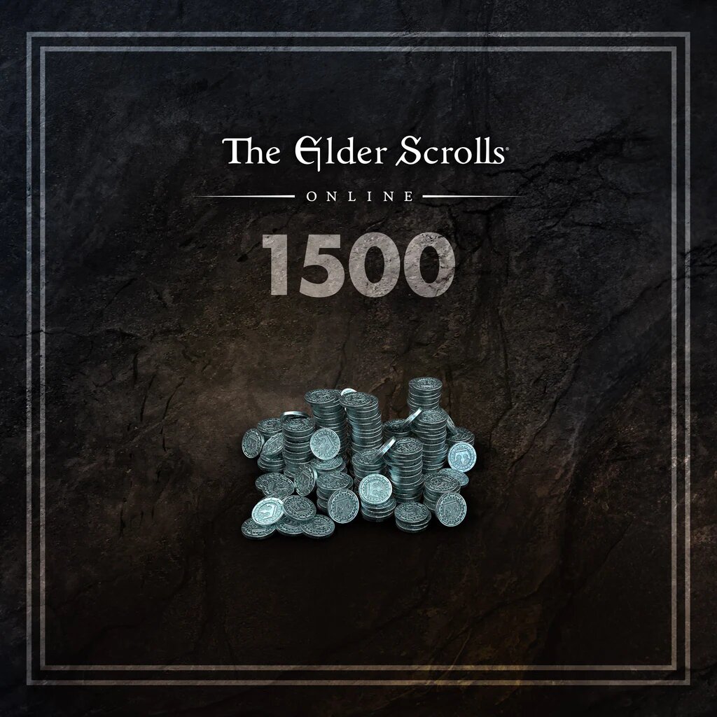 Дополнение The Elder Scrolls Online: 1500 Crowns, цифровое издание PlayStation 4 и PlayStation 5, регион Турция / код пополнения баланса