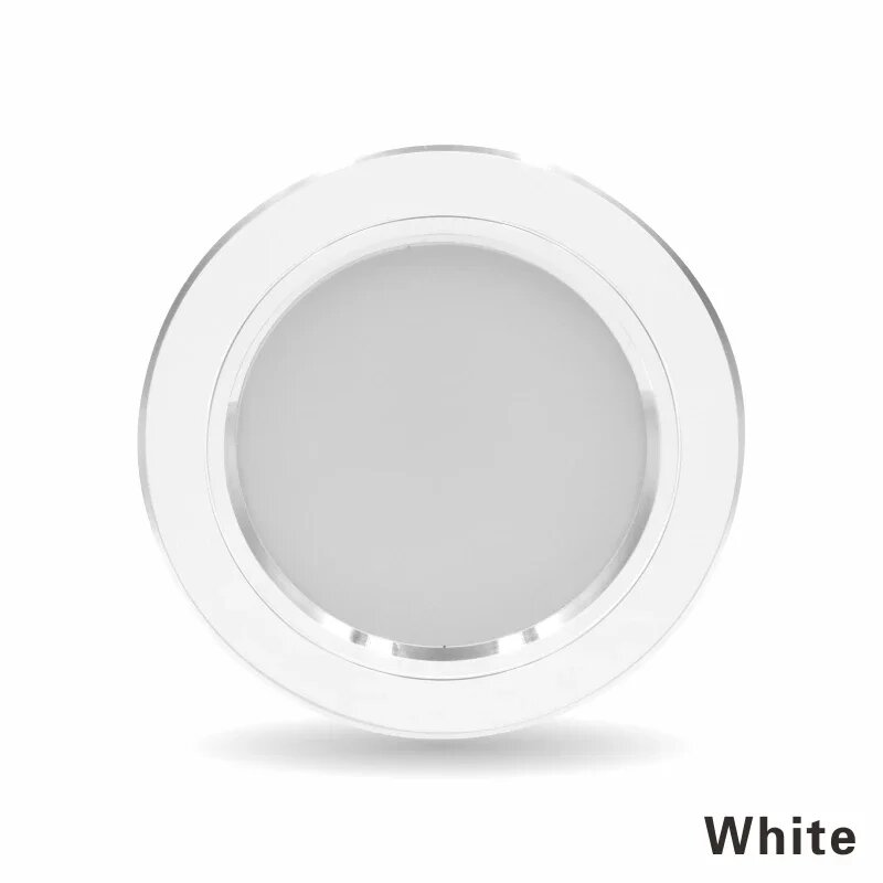 Светодиодный потолочный светильник White, 12W, Cold white