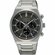 Наручные часы SEIKO, серебристый/черный/коричневый