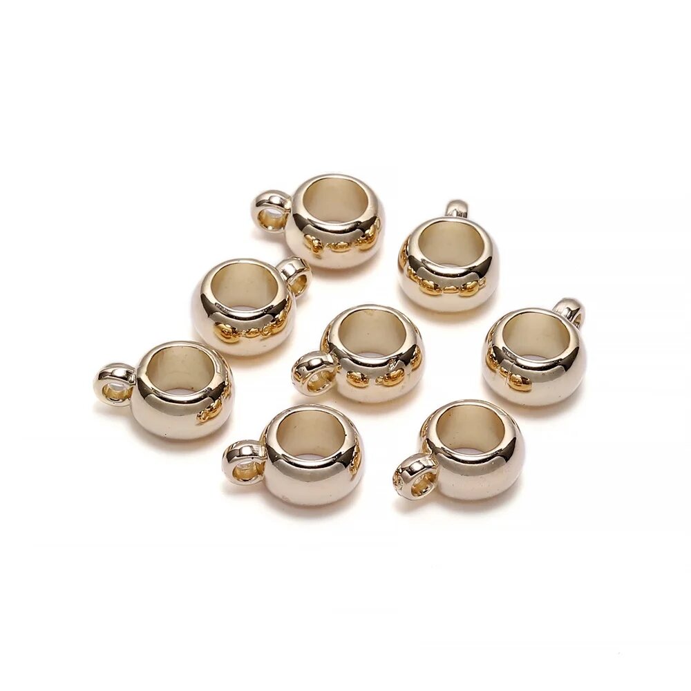 Заключения для бижутерии St.kunkka акриловые 50 шт 12mm x 50Pcs, KC Gold