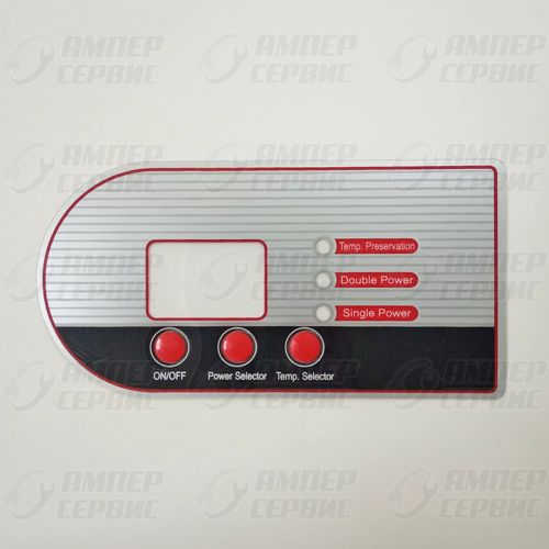 Стикер Thermex, для панели управления водонагревателя серии IF, RZB