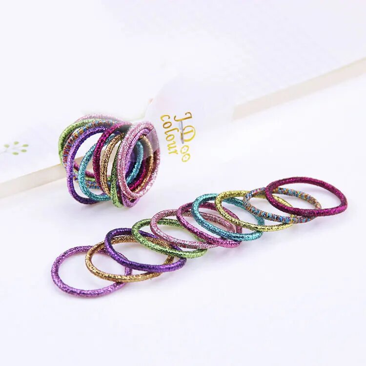 Резинки для волос детские, 10 шт, Mix Color
