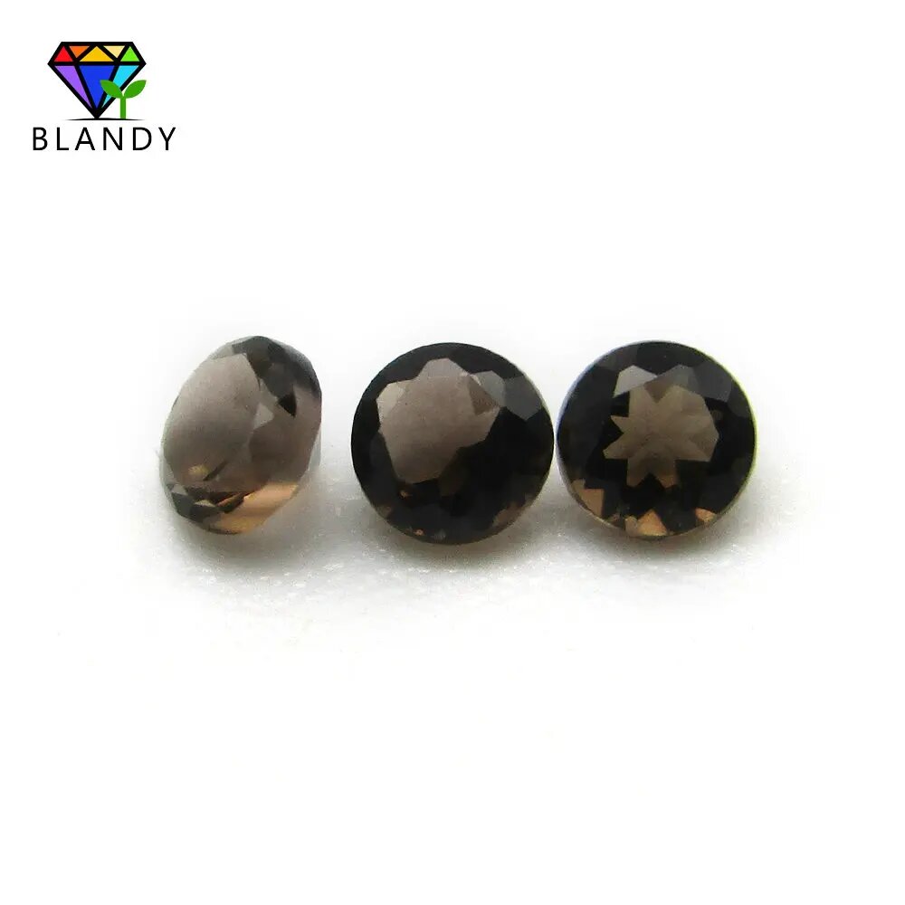 Бусины из дымчатого кварца QINGYIGEM 100 шт. 1.75mm-100pcs