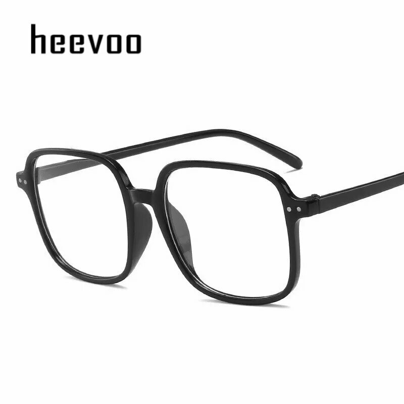 Черные квадратные очки heevoo