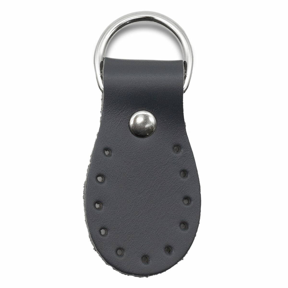 Петельки для сумки кожаные 3*5,4см , дизайн №916, 100% кожа, уп.2шт (84 серый)