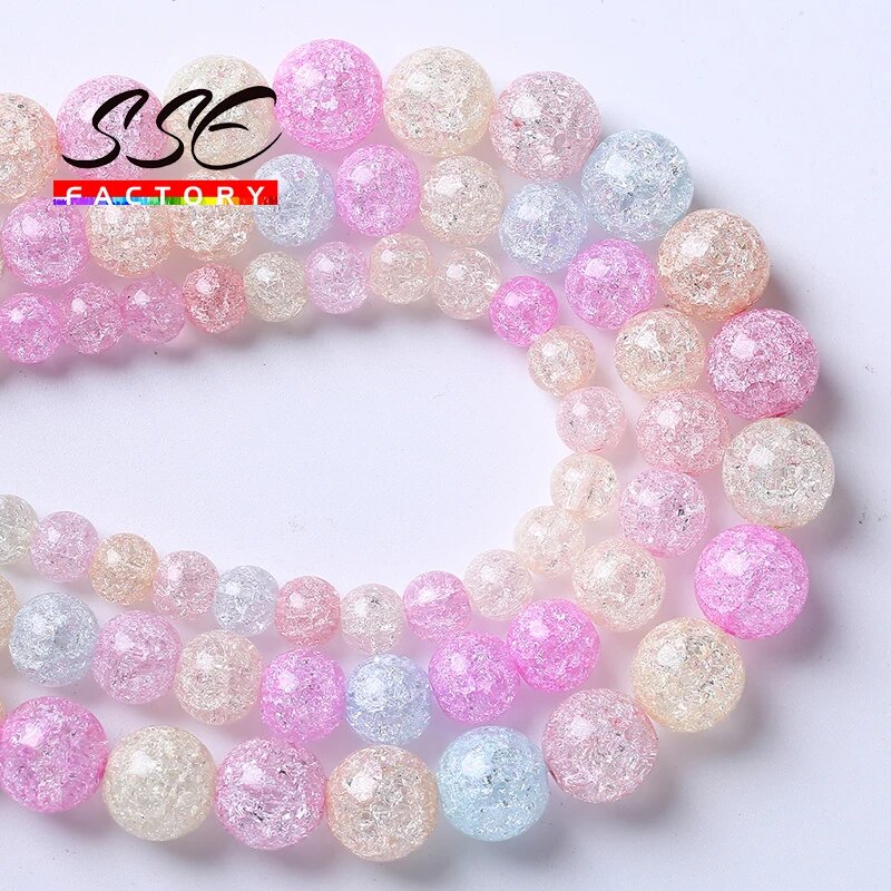 Хрустальные бусины Sunshine and Beads 6-12 мм 8mm 45 to 48pcs