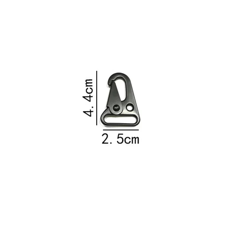 Карабин Hawkbill черный, Color: C, Gem Color: 1pc