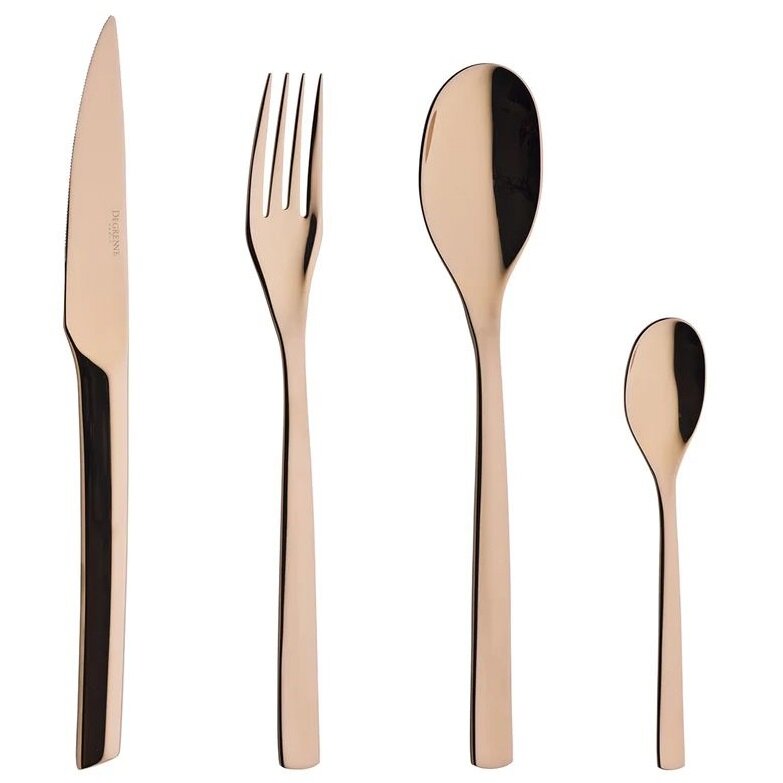 Набор столовых приборов Degrenne Guest Miroir Cuivre Cutlery Set 230856
