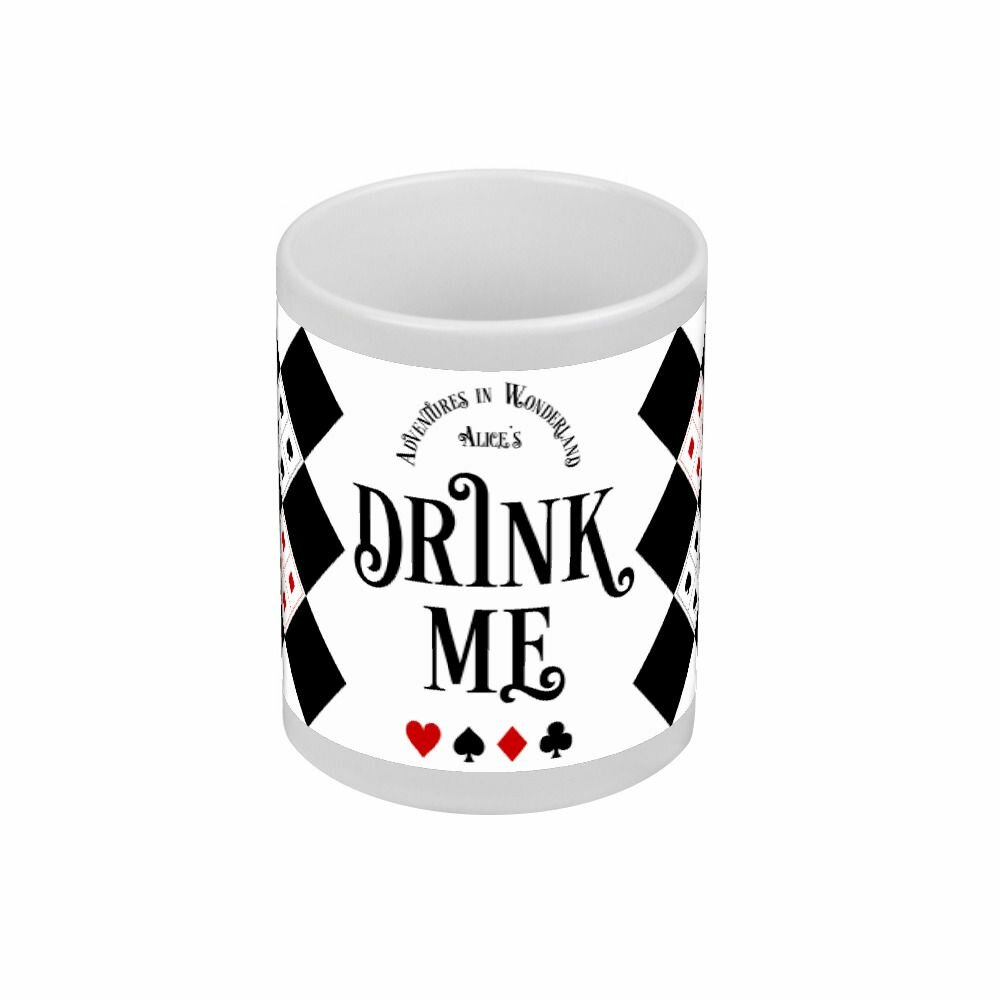 Кружка Алиса в Стране чудес - Выпей меня цвет белый