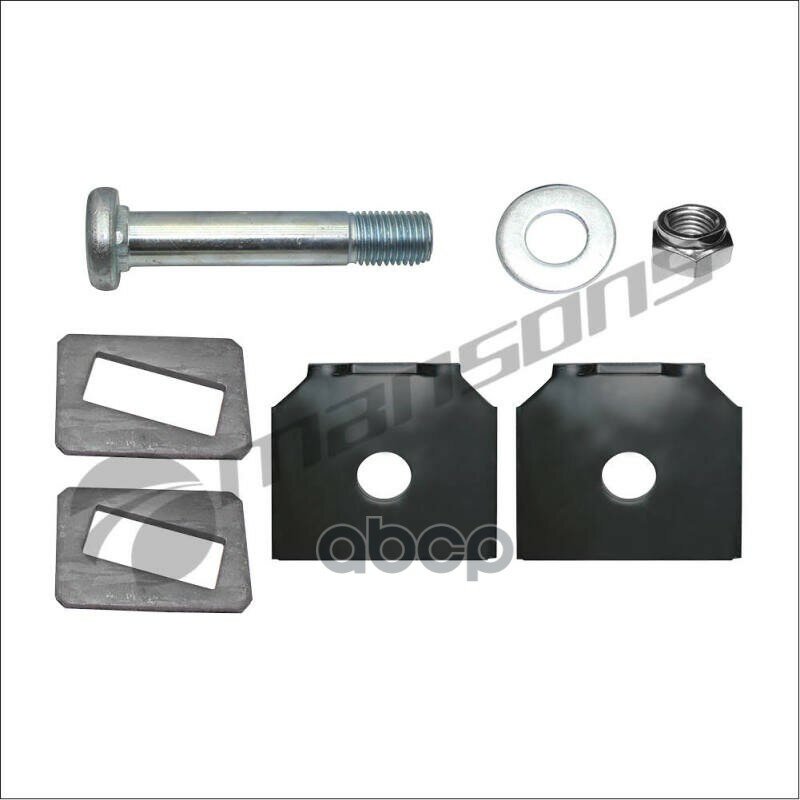 Ремкомплект BPW рессоры (болт, шайба, гайка,4 пластины) MANSONS " Mansons арт. 300251