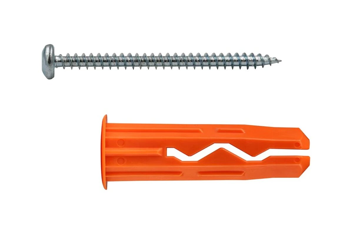 Европартнер Дюбель универсальный нейлоновый MULTI plug 10х40 с шурупом 5x50мм (30 шт.) K2 0489 0