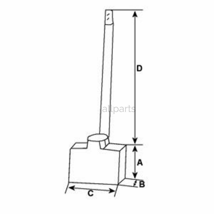 HC-CARGO F032900091 Щетки стартера