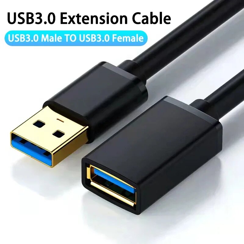 USB 3.0 удлинитель, кабель 1.5 м (Male to Female) — фото 1