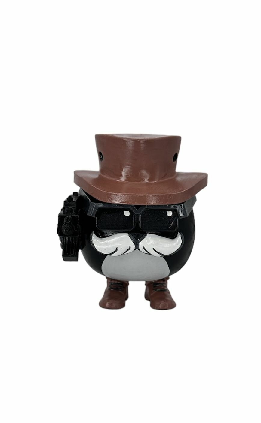 Игрушка Чикен Ган / Chiken Gun / Фигурка Монстра Цыпы из мультика Чикенган